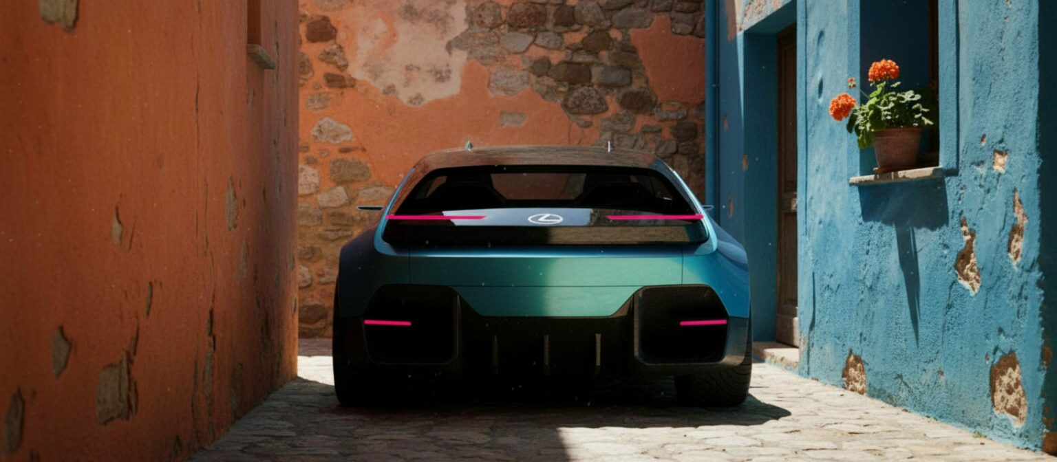 A Car Designer From A Top Brand Used AI To Create This Lexus EV In 24 ...