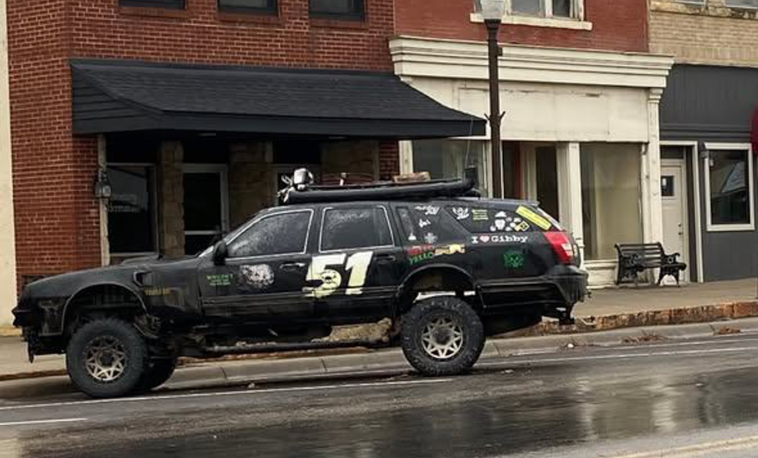 Someone built a Firebird SUV from Lincoln, Dodge, and Chevy scraps, and ...