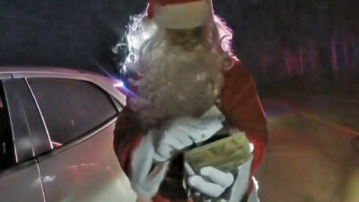 Santa Got Pulled Over And Told Cops He Was Packing More Than Presents ...