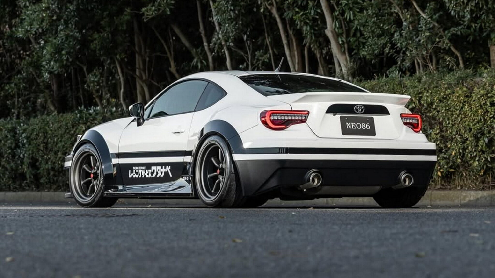 Toyota GR 86 Turned Into An AE86 Throwback With Pop-Up Lights | Carscoops