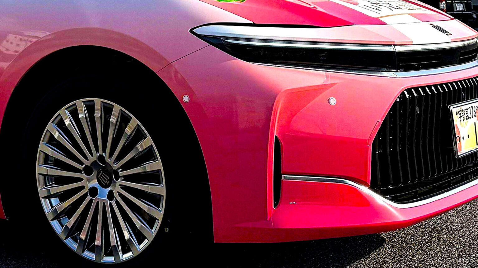 Toyota Made A Pink Sedan, And The Reason Is Actually Pretty Sweet ...
