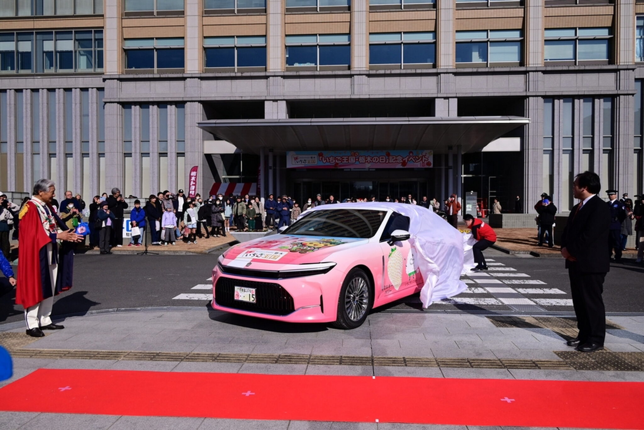 Toyota Made A Pink Sedan, And The Reason Is Actually Pretty Sweet ...