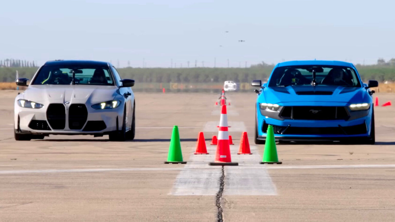 There’s Only One Way A Mustang Dark Horse Can Beat A BMW M4 Like This ...