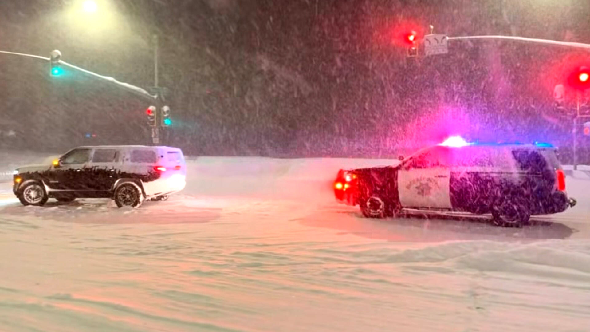 CHP Mocks EV Drivers After Rivian Stalls In Snow | Carscoops