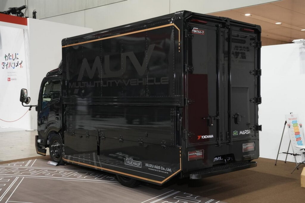 A Gullwing Door Hides The Coziest Room On Wheels | Carscoops