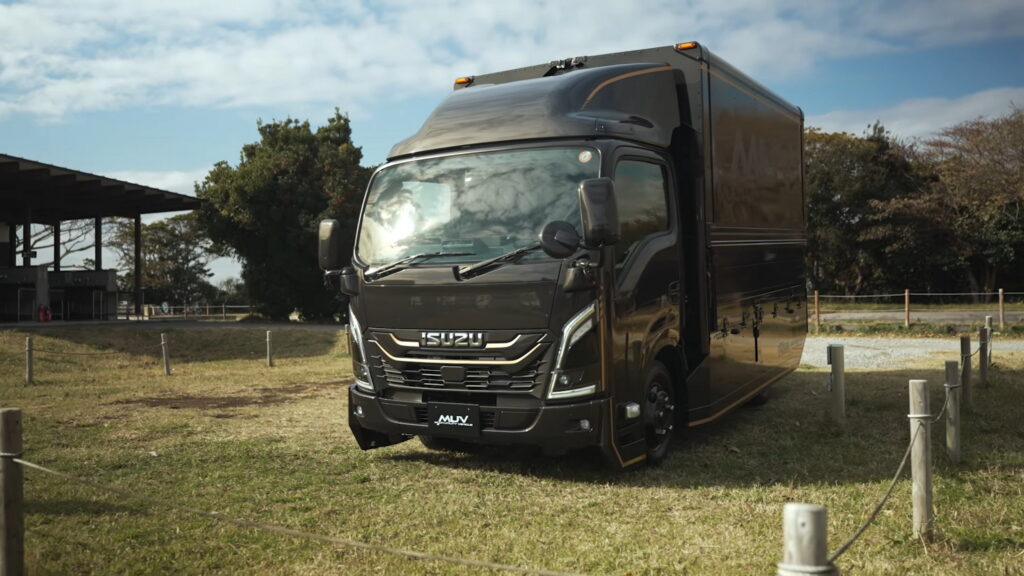 A Gullwing Door Hides The Coziest Room On Wheels | Carscoops
