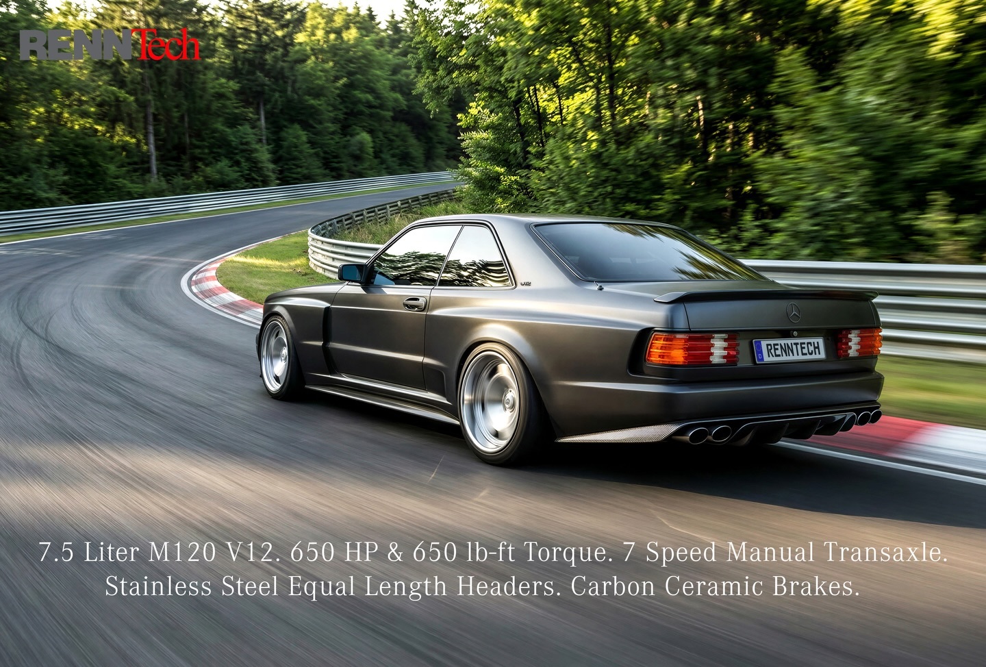 Renntech’s SEC V12 Sledgehammer Comes With A Gearbox Benz Never Offered ...