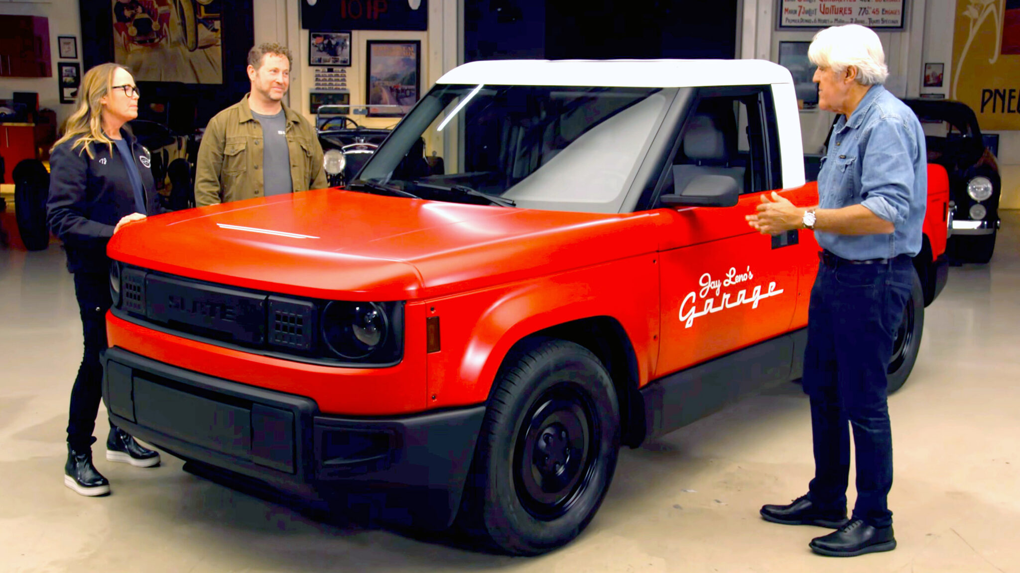 Jay Leno Drives The $25,000 Pickup You Modify Like IKEA Furniture ...