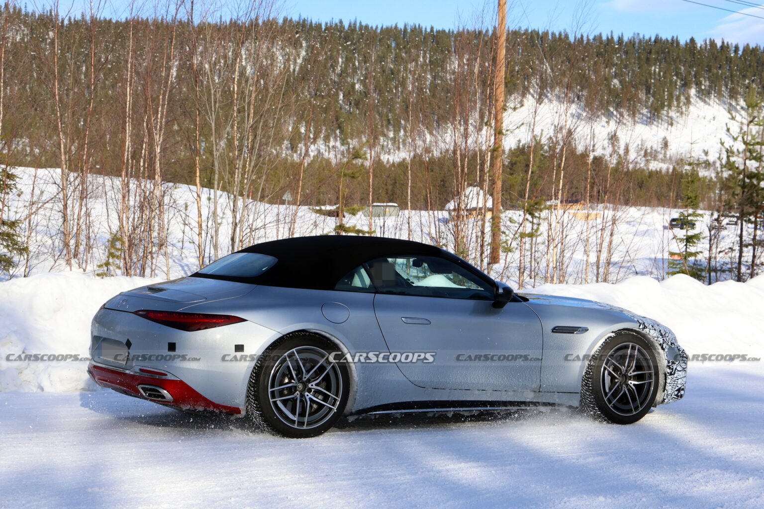 The Mercedes SL Is Getting A Facelift, And The Headlights Are The Least ...