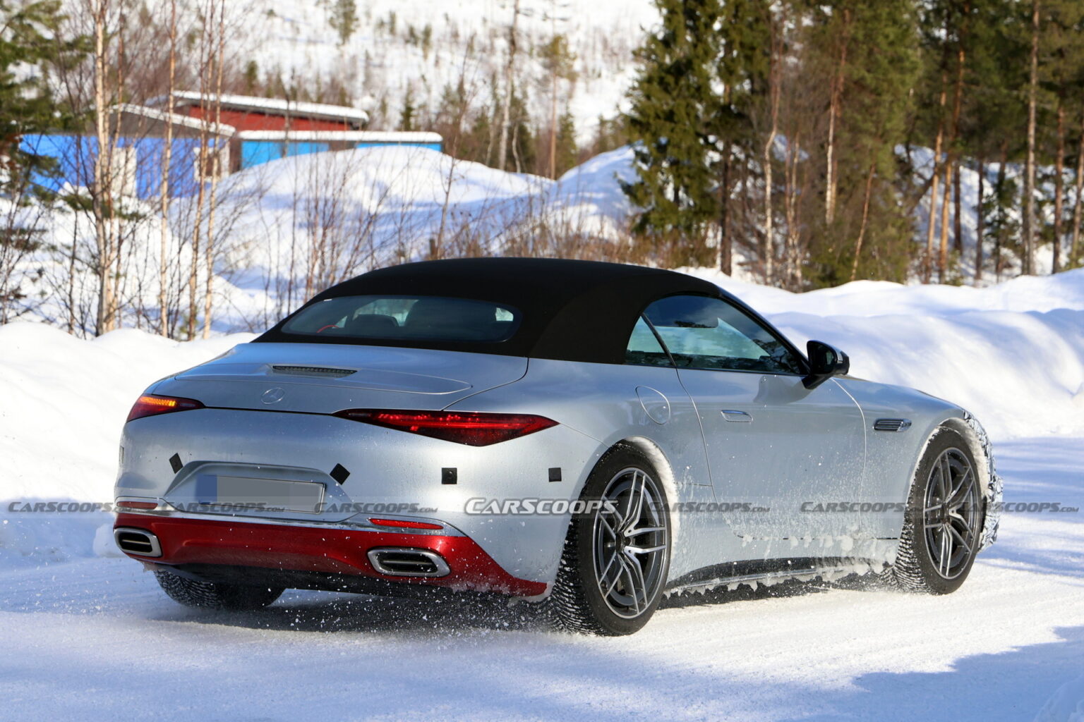The Mercedes SL Is Getting A Facelift, And The Headlights Are The Least ...