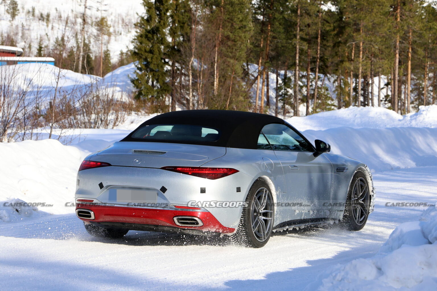 The Mercedes SL Is Getting A Facelift, And The Headlights Are The Least ...