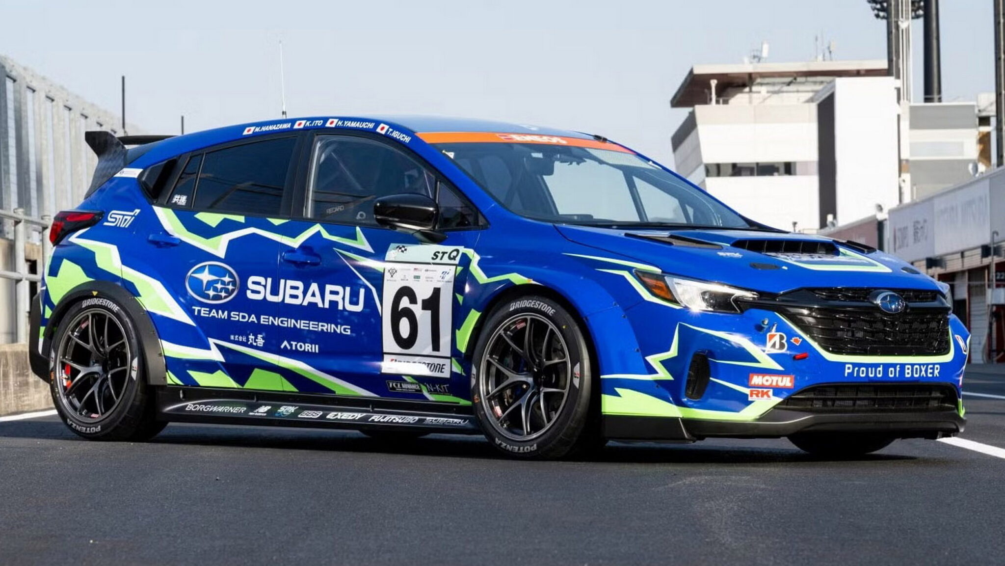 Subaru’s WRX STI Hatch Is Back On Track, Just Not On The Street | Carscoops