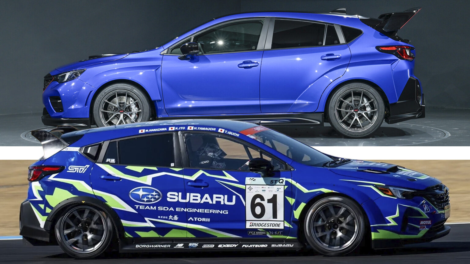 Subaru’s WRX STI Hatch Is Back On Track, Just Not On The Street | Carscoops