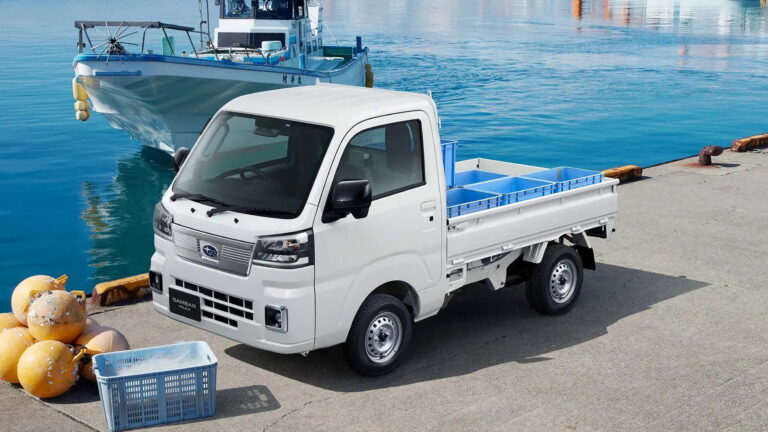 Subaru Still Builds A Manual 4WD Truck, But You Can’t Have It | Carscoops