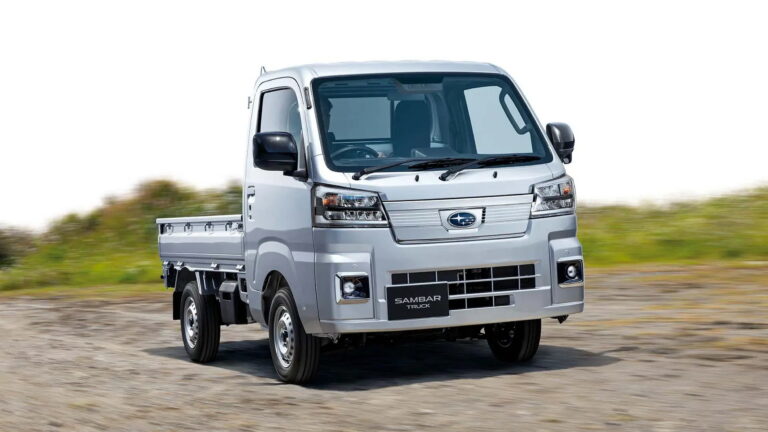 Subaru Still Builds A Manual 4WD Truck, But You Can’t Have It | Carscoops