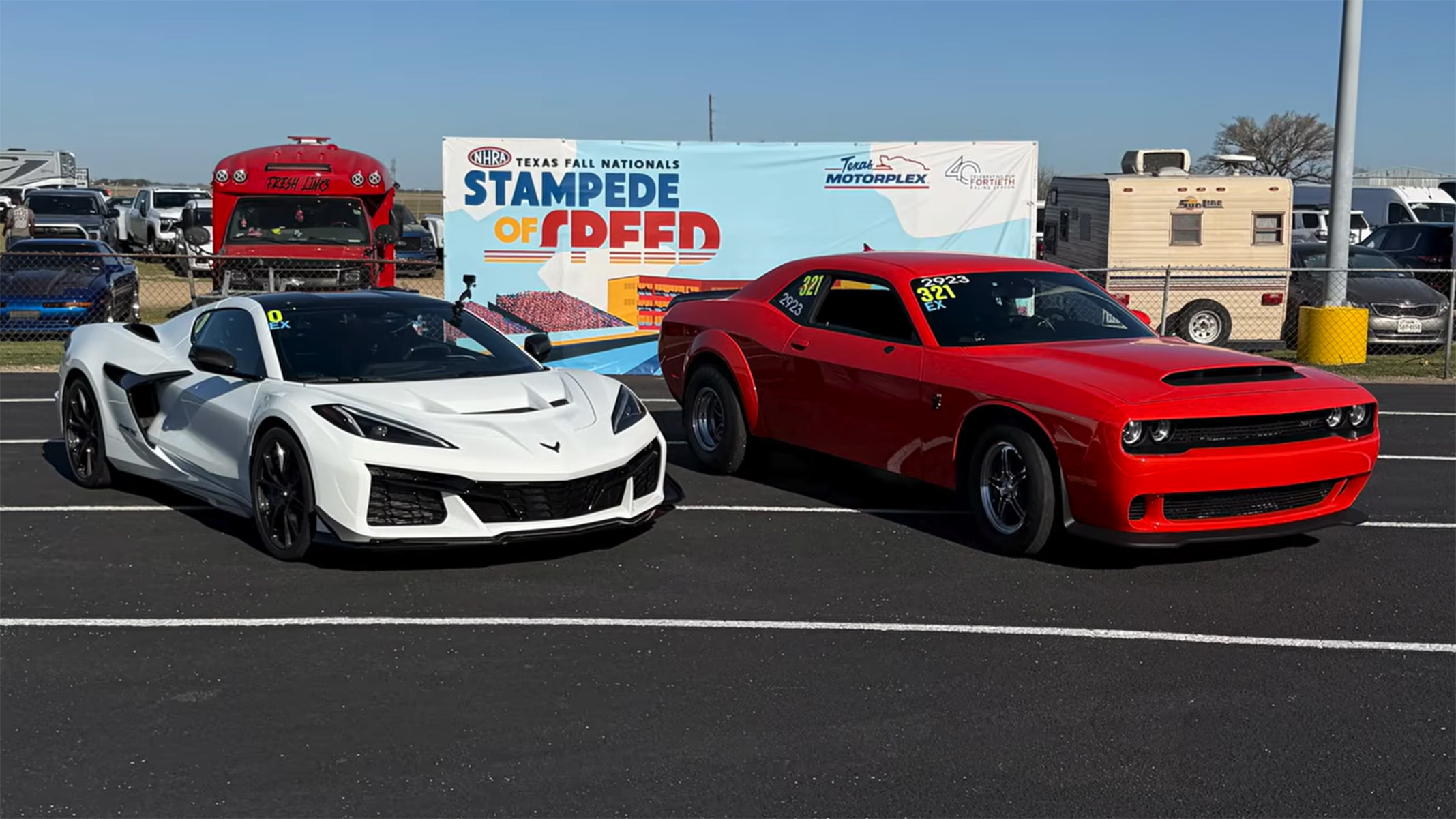 The Corvette ZR1X And Demon 170 Both Saw The Front, But Only One Saw ...