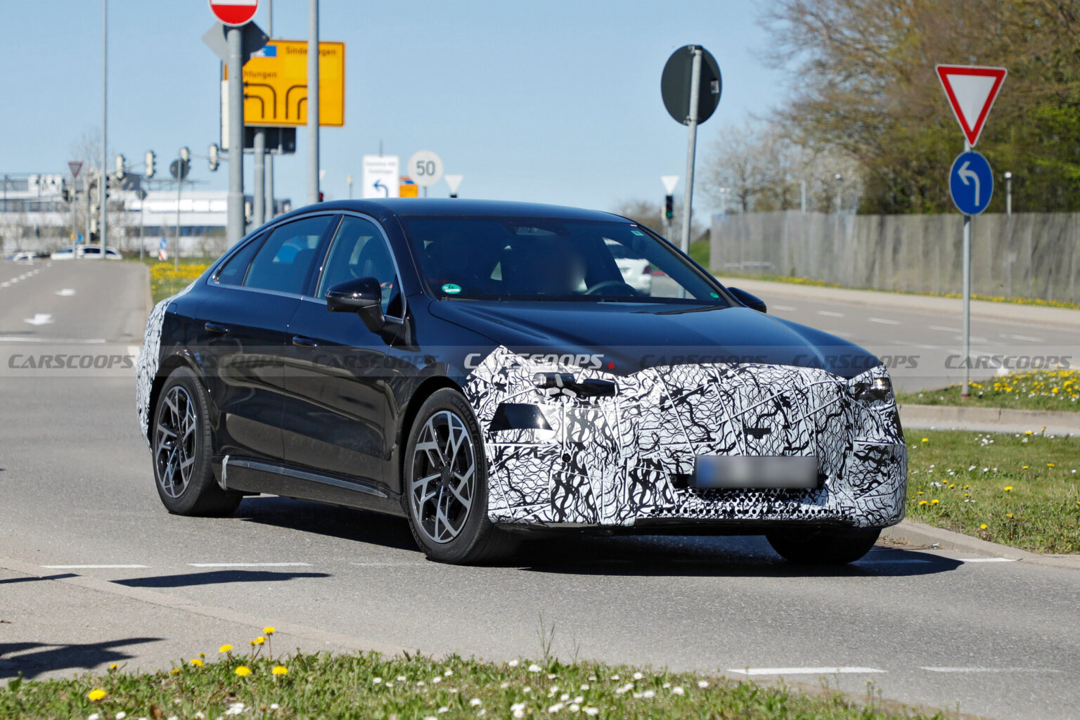 Mercedes’ Electric C-Class EQ Is Running Out Of Camouflage | Carscoops