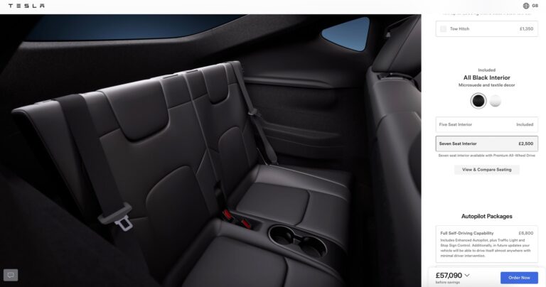 Tesla’s Third Row Is Back, And It’ll Cost UK Families £12,500 To Get ...