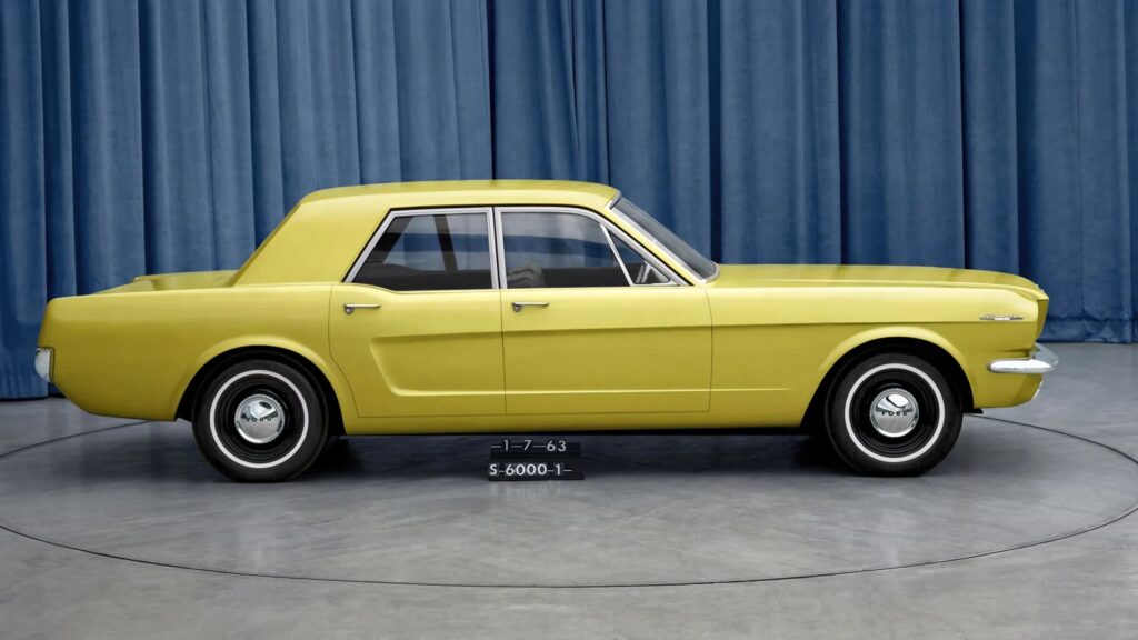 Ford’s AI Experiment Gives Classic Mustang Prototype Photos A New Coat ...