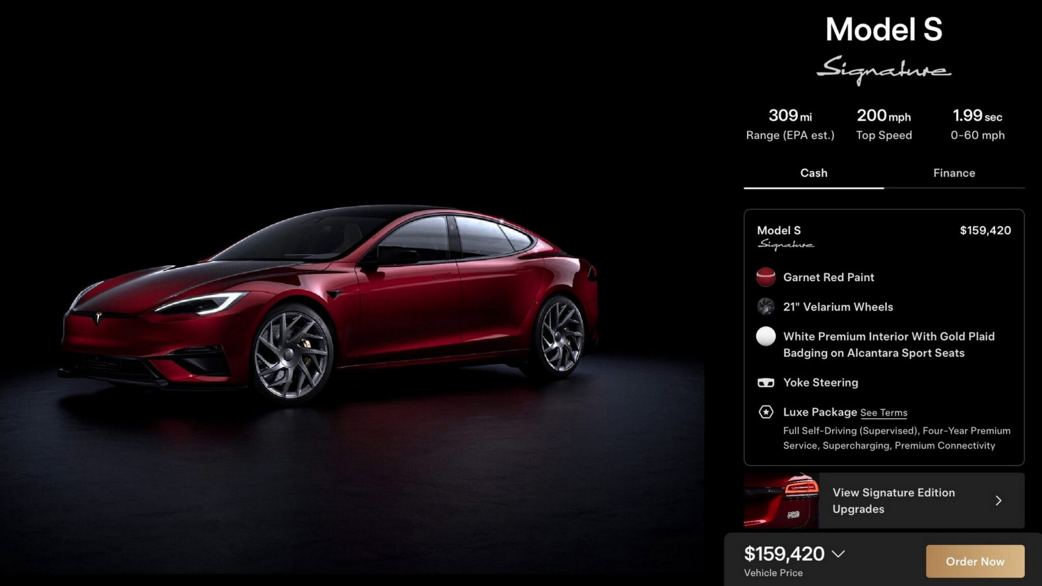 You’d Have To Be High To Pay $159,420 For Tesla’s Signature Editions ...