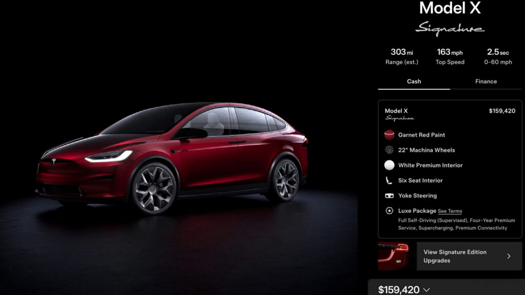 You’d Have To Be High To Pay $159,420 For Tesla’s Signature Editions ...