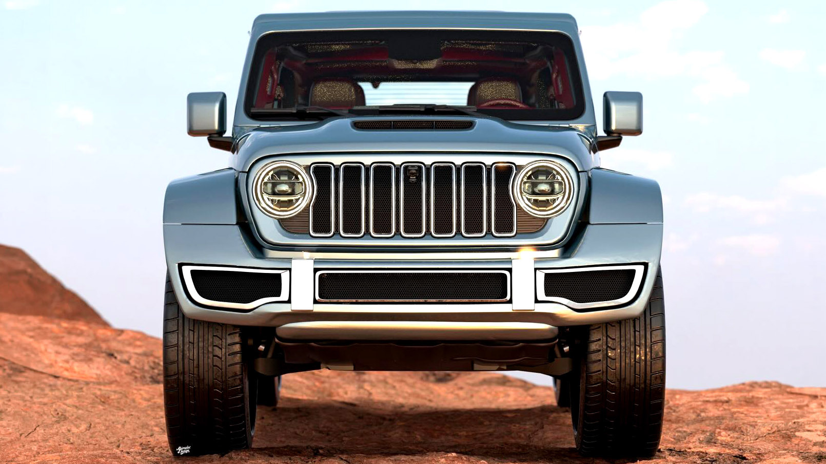 A Hellcat, And A G63 AMG Makeover Walk Into A Jeep Wrangler That Doesn ...