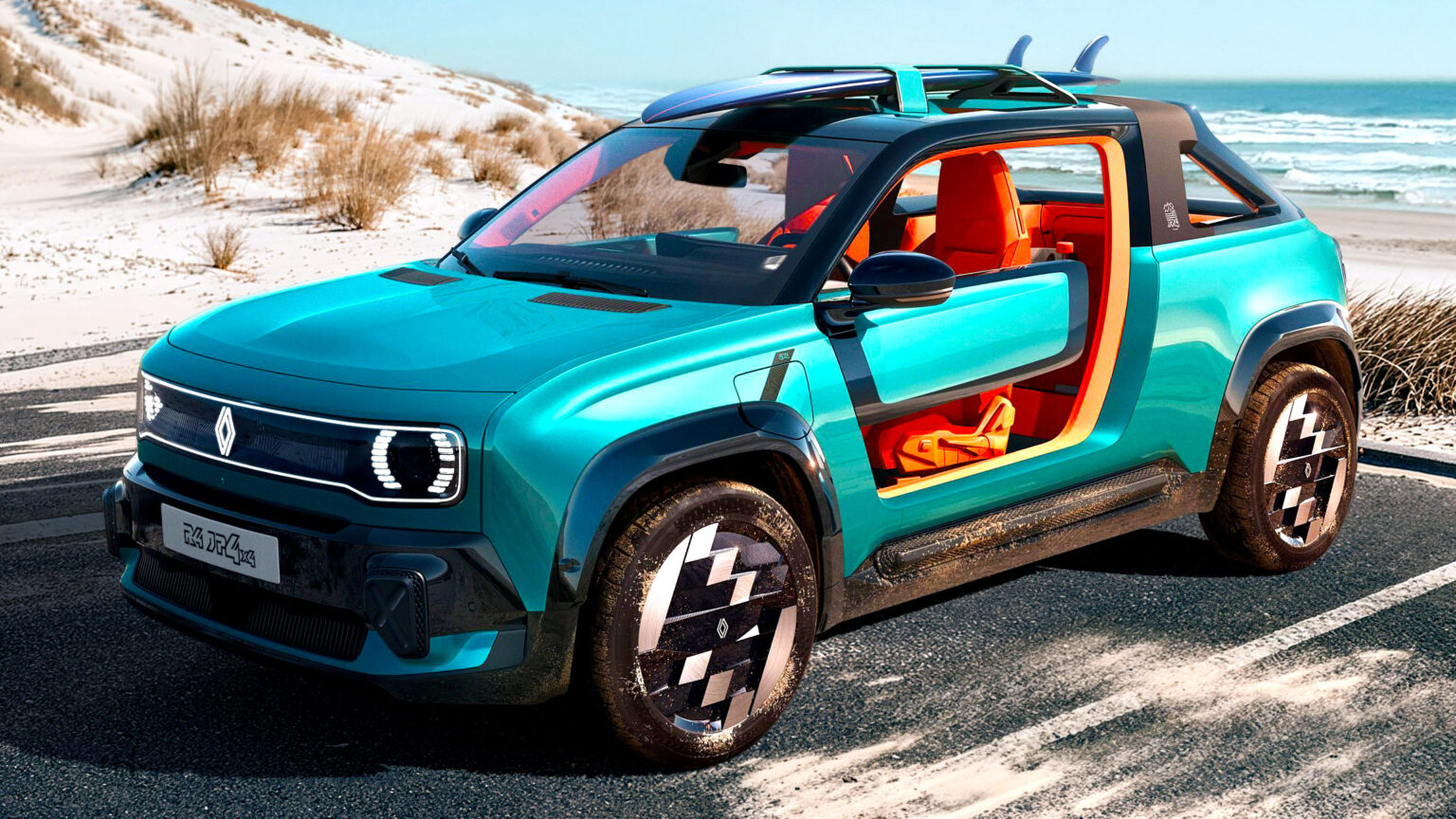 Renault’s R4 Concept Just Became A Beach Buggy That Moonlights As A ...
