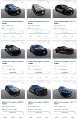 Hertz Wanted $65K For Its Shelby Mach-Es, Now It Will Take Almost ...