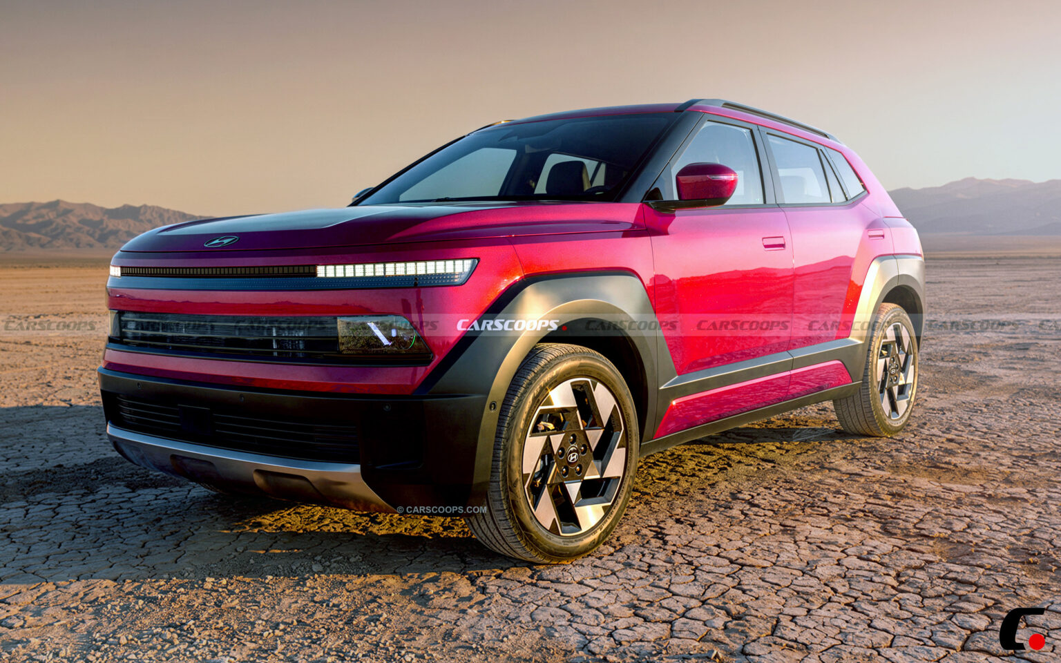 Hyundai’s 2027 Kona Drops The Pixel Quirks For A Boxier Look | Carscoops