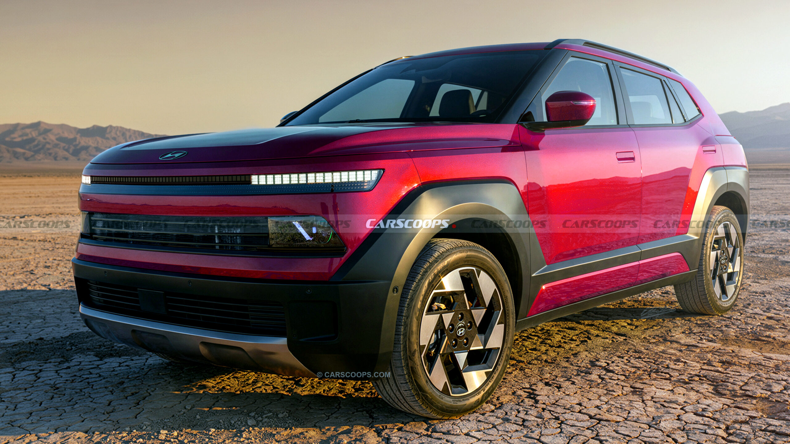 Hyundai’s 2027 Kona Drops The Pixel Quirks For A Boxier Look | Carscoops