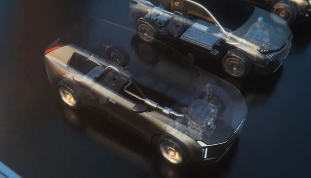 Mystery Chrysler SUV Looks Like A Cadillac Pretending To Be An Ioniq 5 ...