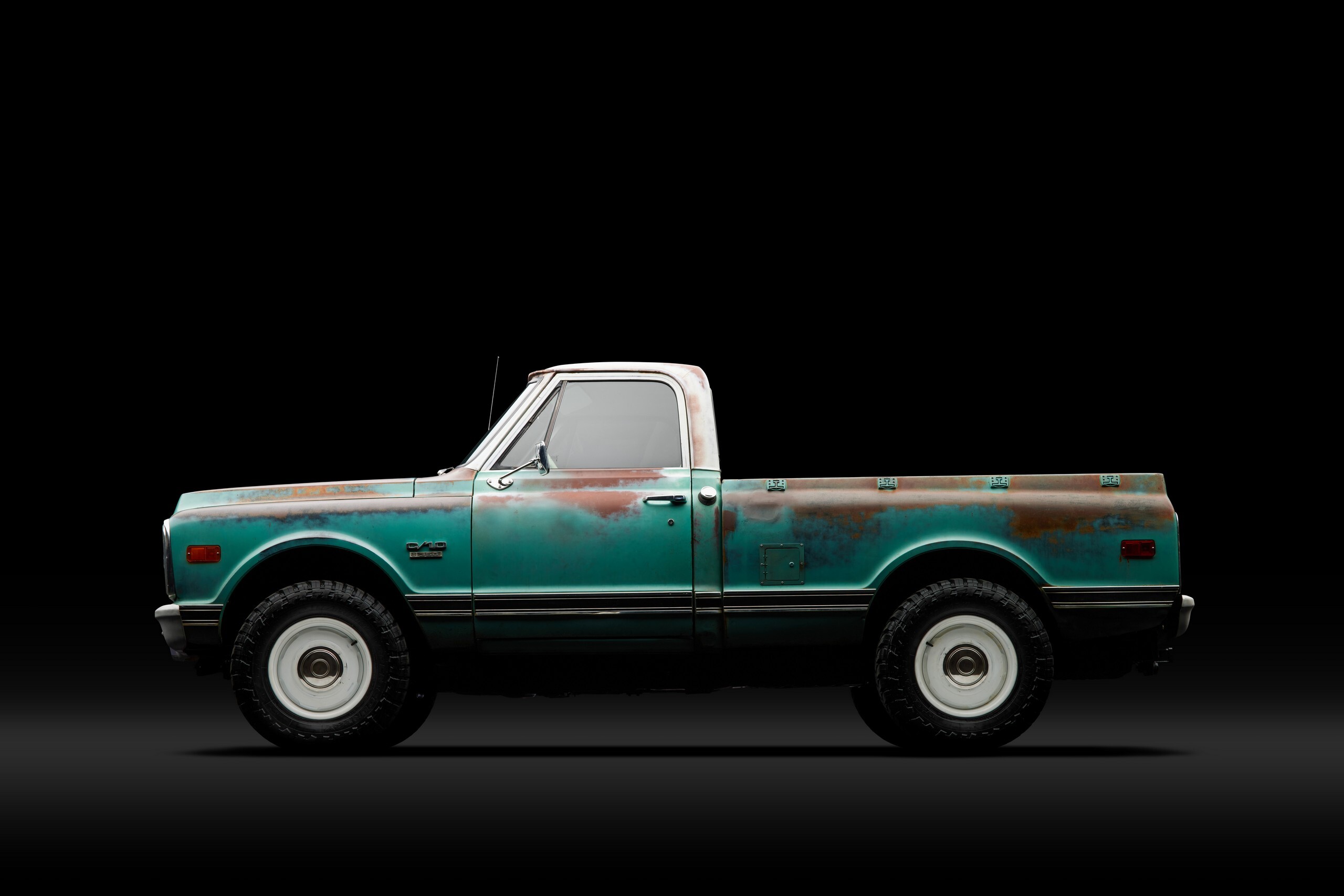 This Rusty $450,000 Chevy C10 Is Secretly A Brand-New Silverado | Carscoops