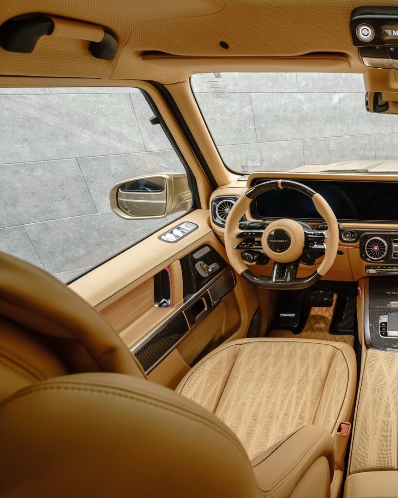 Mansory’s Latest G-Wagen Has More Gold Than Fort Knox | Carscoops