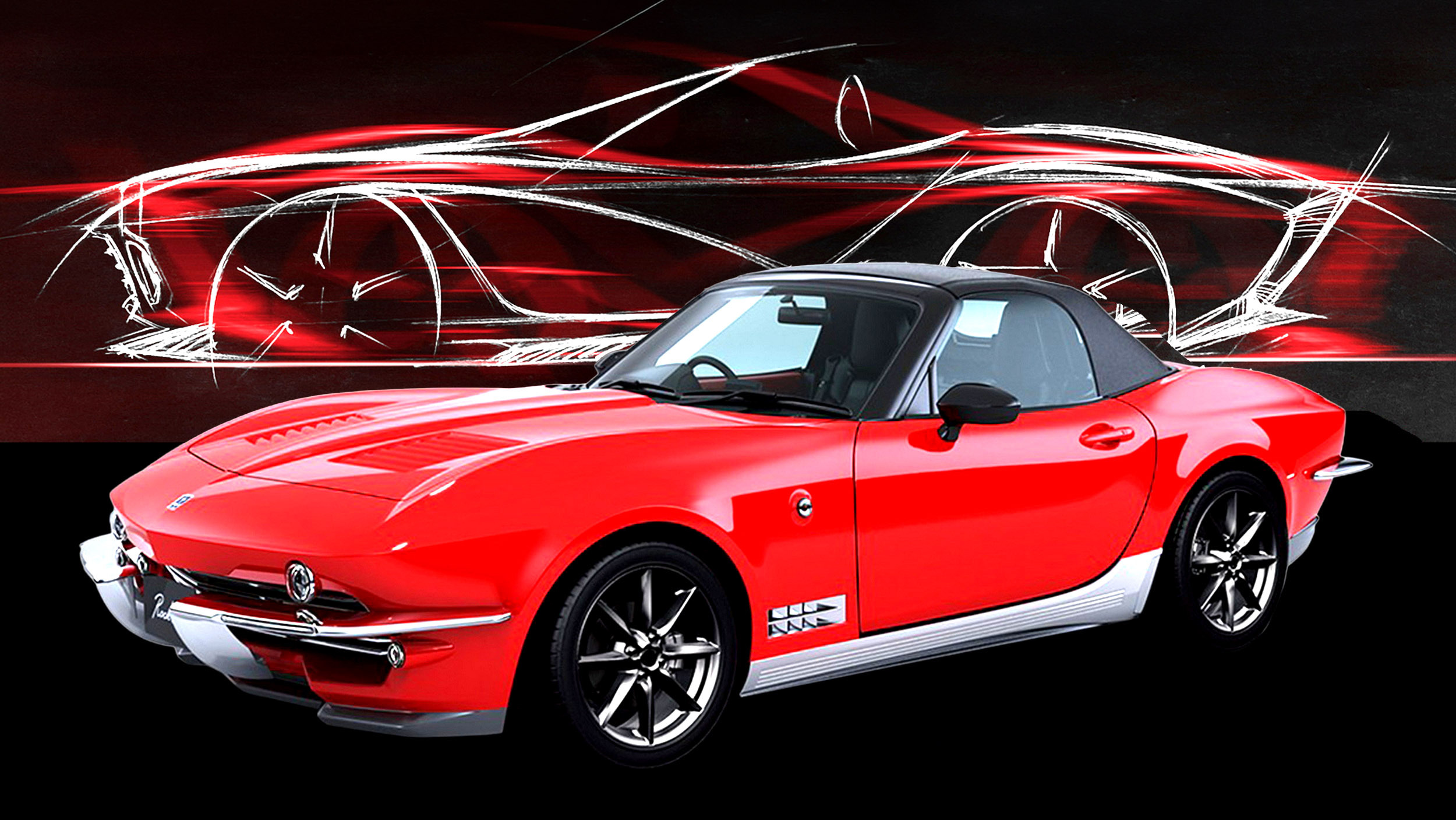 Mitsuoka Teases Mysterious New Retro Roadster | Carscoops