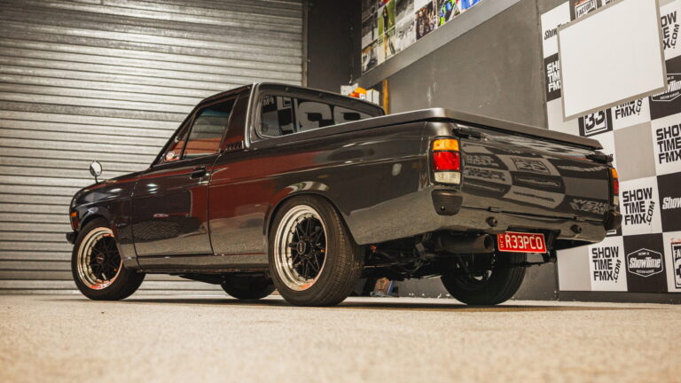 This Scruffy Little Datsun 1200 Pickup Hides A Turbocharged Nissan ...