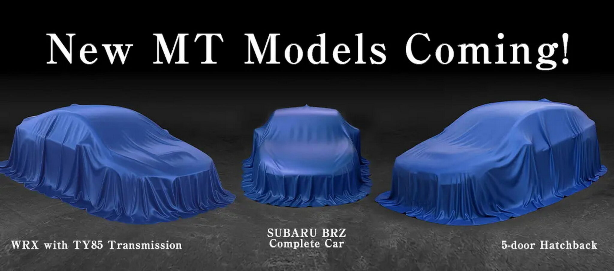 Subaru Is Building Three New Manual Cars, Including An Affordable Hatch ...