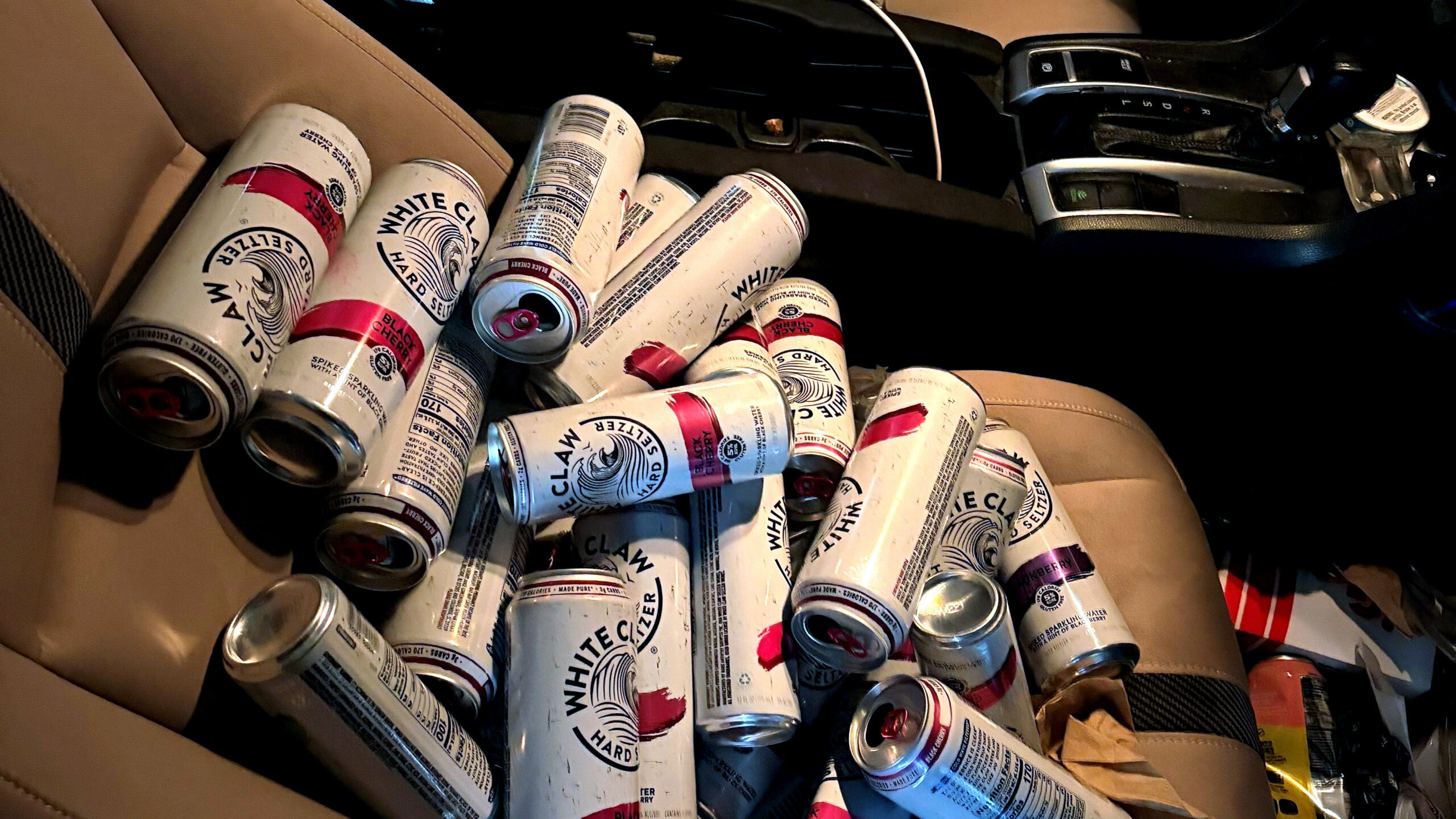 Florida Man Was Doing 90 With 34 Open White Claws On His Passenger Seat ...
