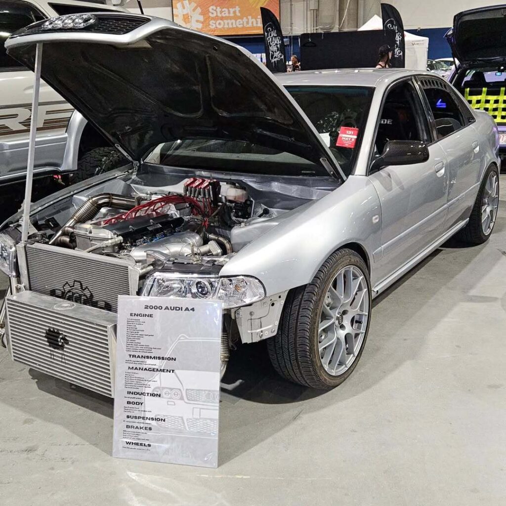 This Audi A4’s Fix For Turbo Lag Was A 320-Pound Airplane Turbine ...