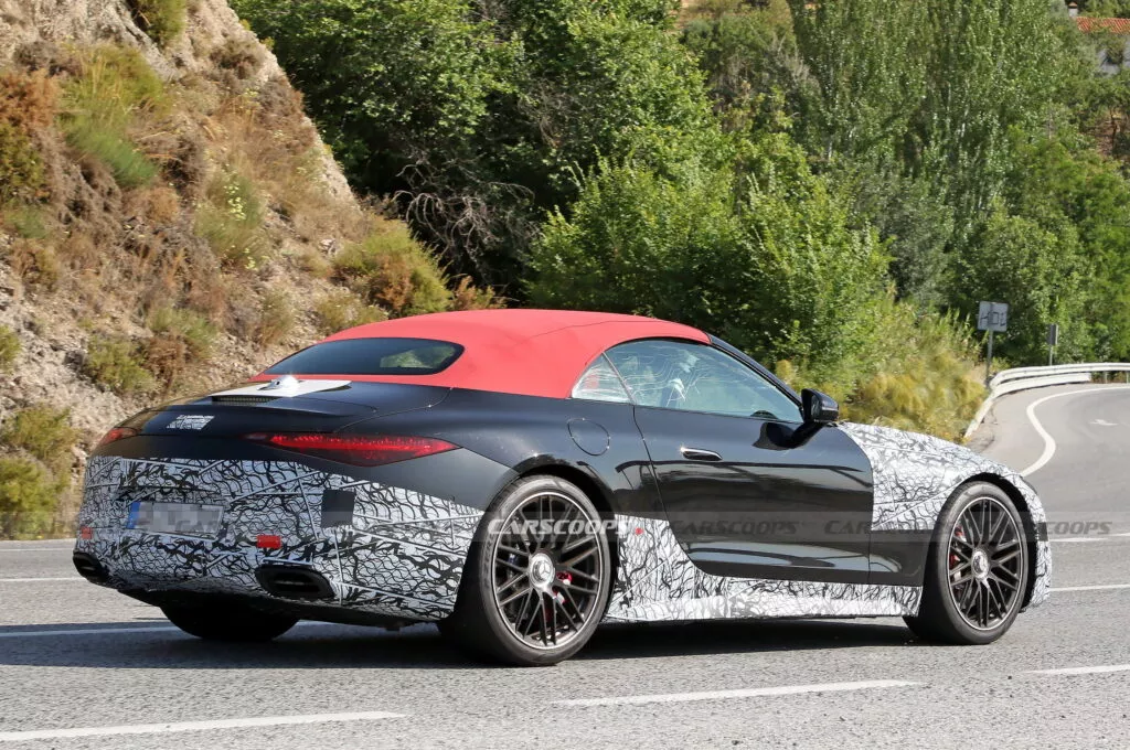 메르세데스 마이바흐 SL 로드스터 위장막 : 클리앙